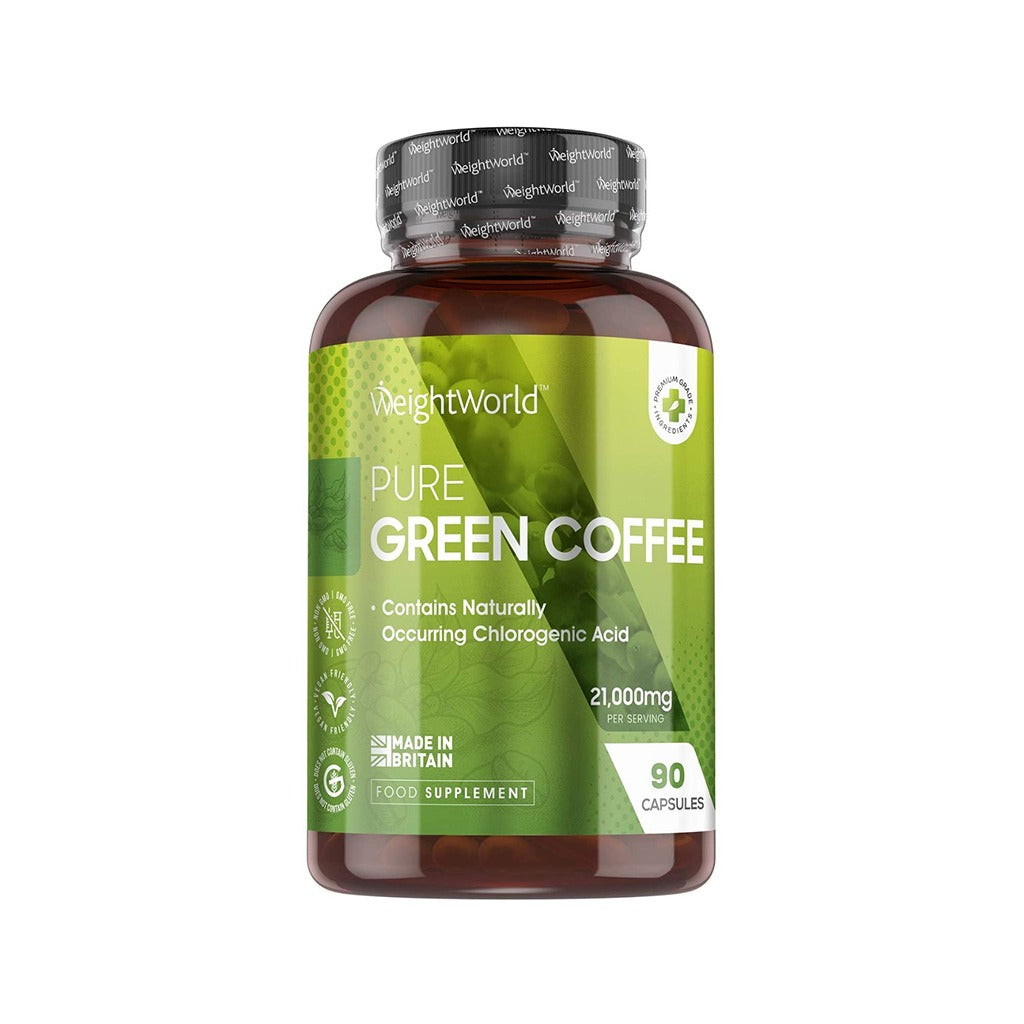 WeightWorld Green Coffee Pure 7000mg 90 Capsules | fitnvit.com – Fit 'n ...